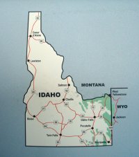 Targhee National Forest Trail Map