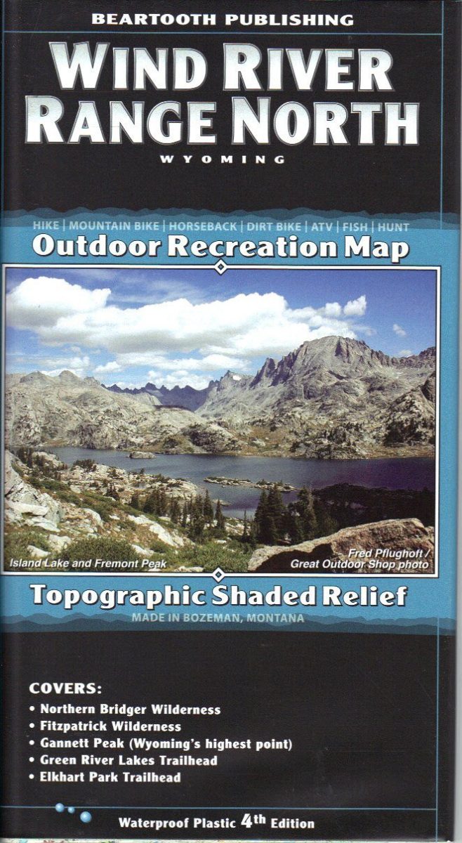 Fitzpatrick Wilderness Archives - Rocky Mountain Maps & Guidebooks